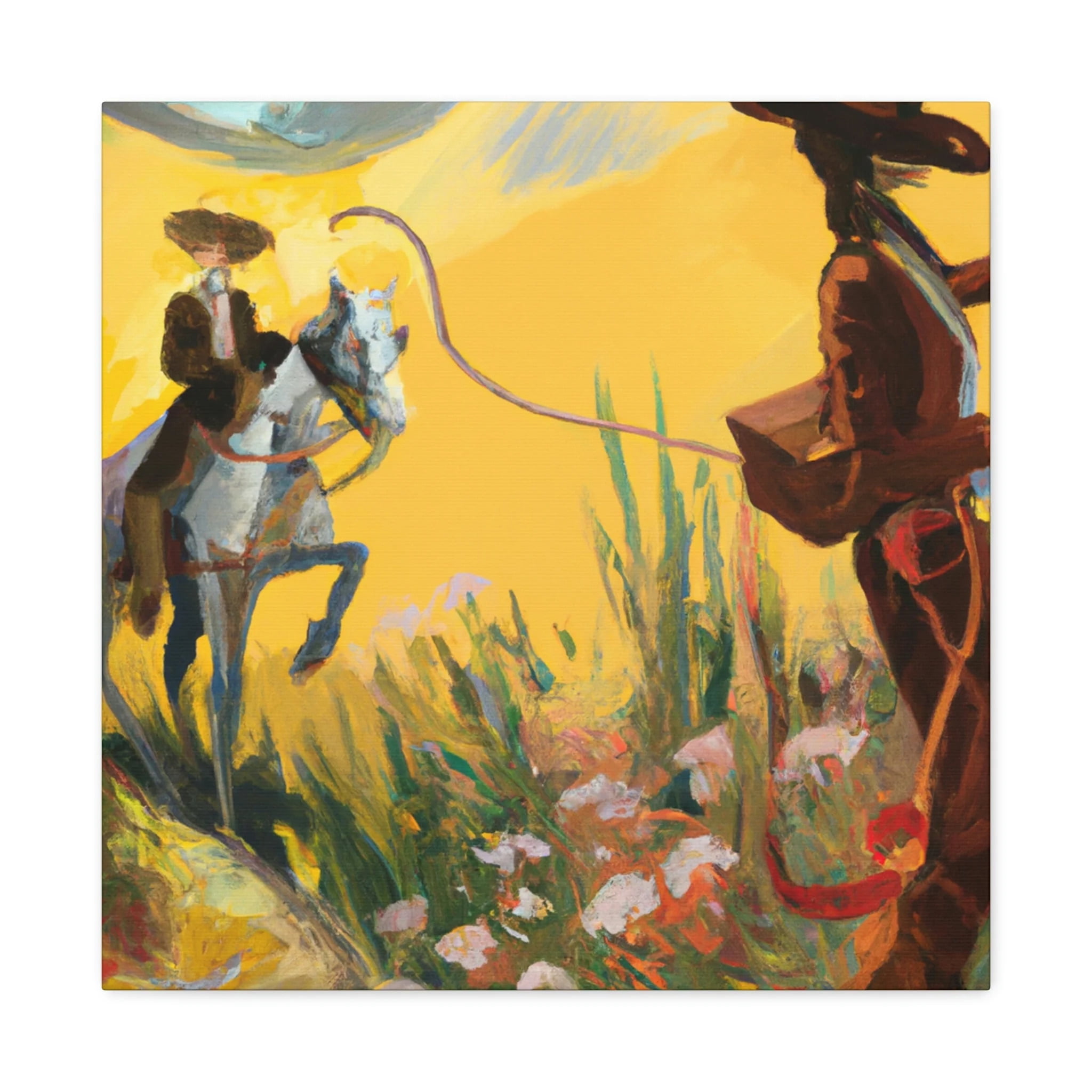 Lassoing the Future. - Canvas - Walmart.com
