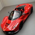 1:22 Ferrari Laferrari convertible Alloy Racing Car Model Diecast Metal ...
