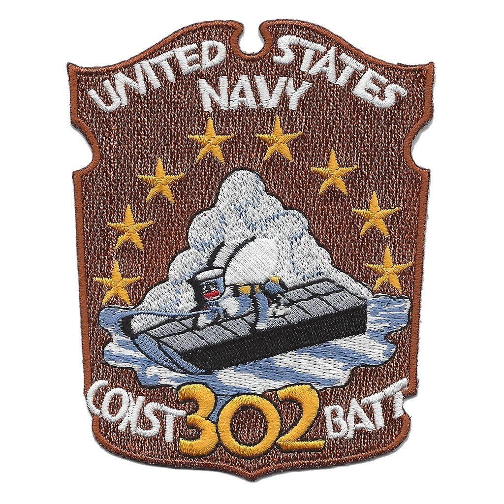 SEABEE 302ND NAVAL CONSTRUCTION BATTALION PATCH - Walmart.com