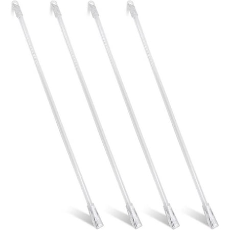 ShenMo Set of 4 Blind Rotation Rod with Hook and Handle, 35cm Vertical ...