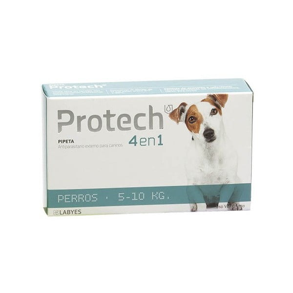 Protech pipeta de ultima generación. Antipulgas. Perros de 5-10kg Labyes | Bodega Aurrera en línea