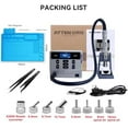 ATTEN ST-862D 1000W Hot Air Gun Soldering Station Smart Digital Display ...