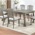 Light Grey Rectangular Table for Dining | Enhances Dining Room ...