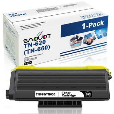 Brother Genuine TN620 Black Toner Cartridge, 3000 Page Yield ...
