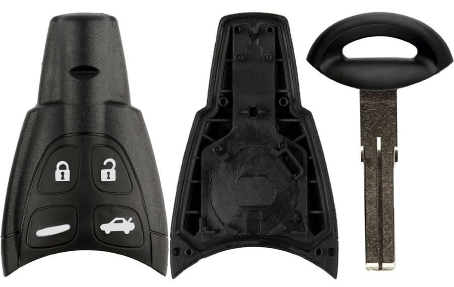 KeylessOption Just the Case Keyless Entry Remote Control Car Key Fob ...