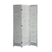 Contemporary 3 Panel Pine Layered Screen Room Divider - Walmart.com