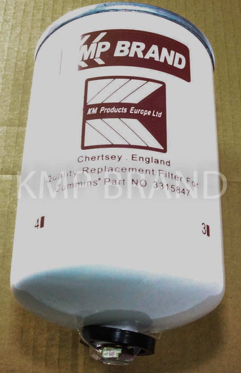 Pack of 3 Fuel Filter C/W DRAIN FF105D 3315847 for Cummins - Walmart.com