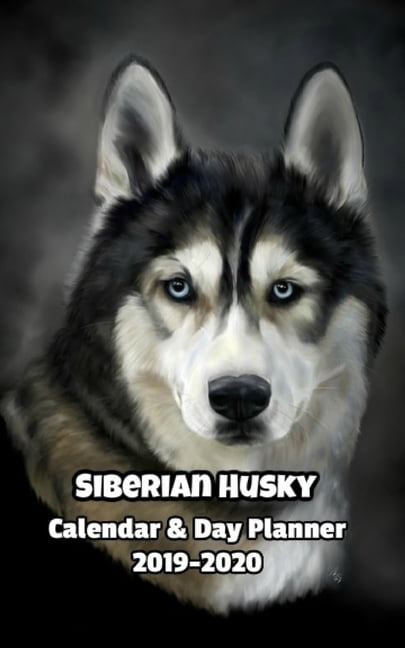 Siberian Husky Calendar & Day Planner 2019-2020 - Walmart.com