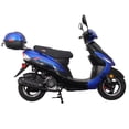 "X-Pro 50cc Gas Moped Scooter for Adults, Electric/Kick Start, 10 ...