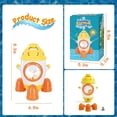 Kids Water Sprinkler Toys, Rocket-Shaped Outdoor Lawn Sprinkler with ...