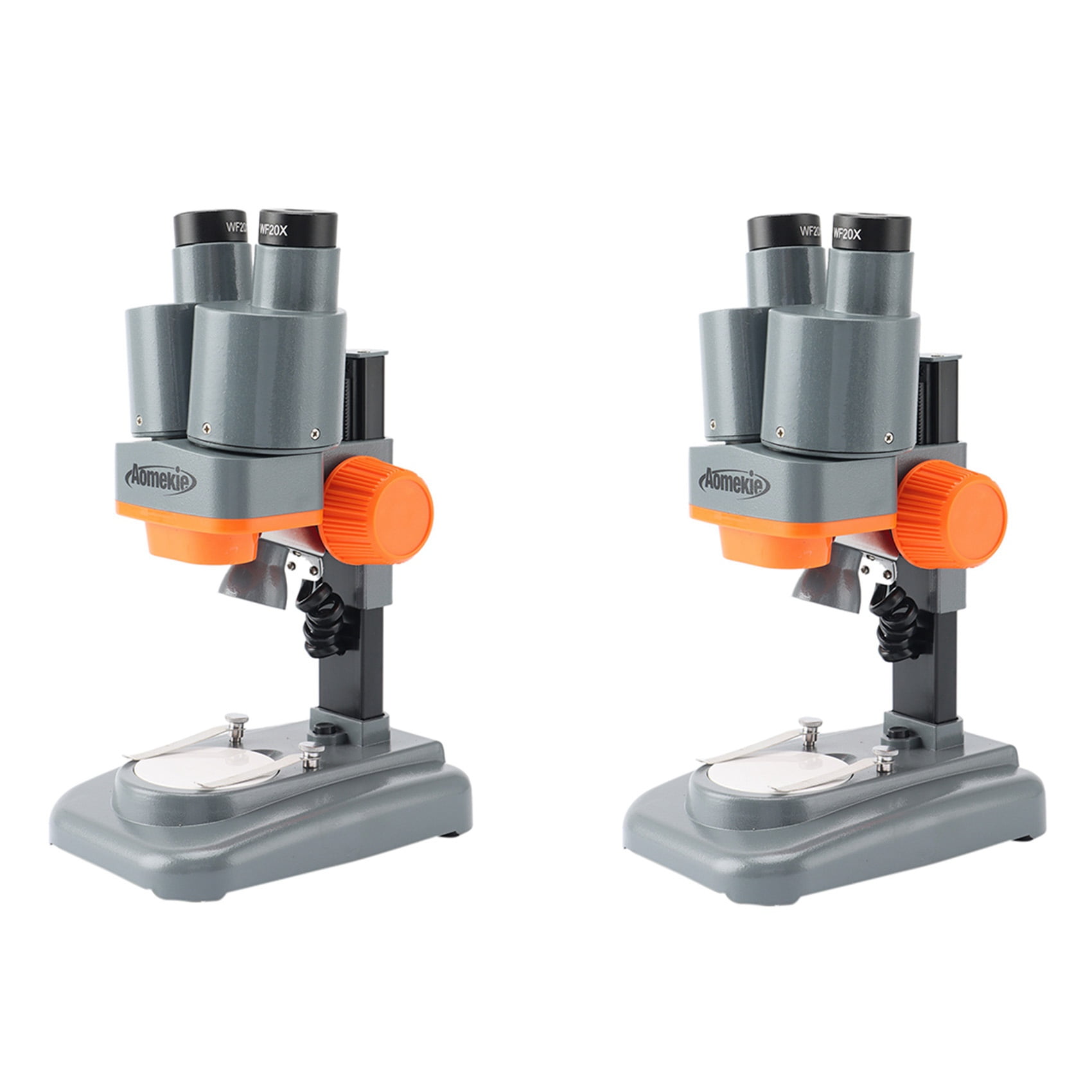 2X 40X Binocular Stereo Microscope Top LED PCB Solder Mineral Specimen ...