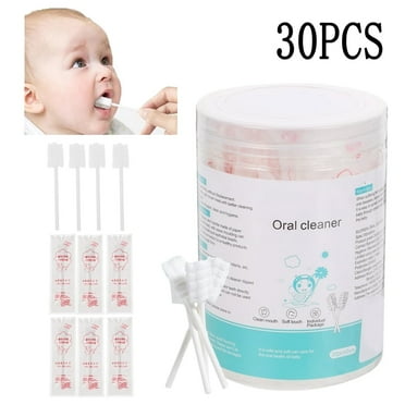 Baby Oral Care Toothbrush & Tongue Cleaner, 96PCS Disposable Infant ...