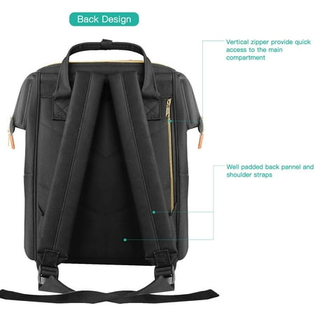 Hethrone Laptop Backpack for Women 15.6 Inch Water Repellent School ...