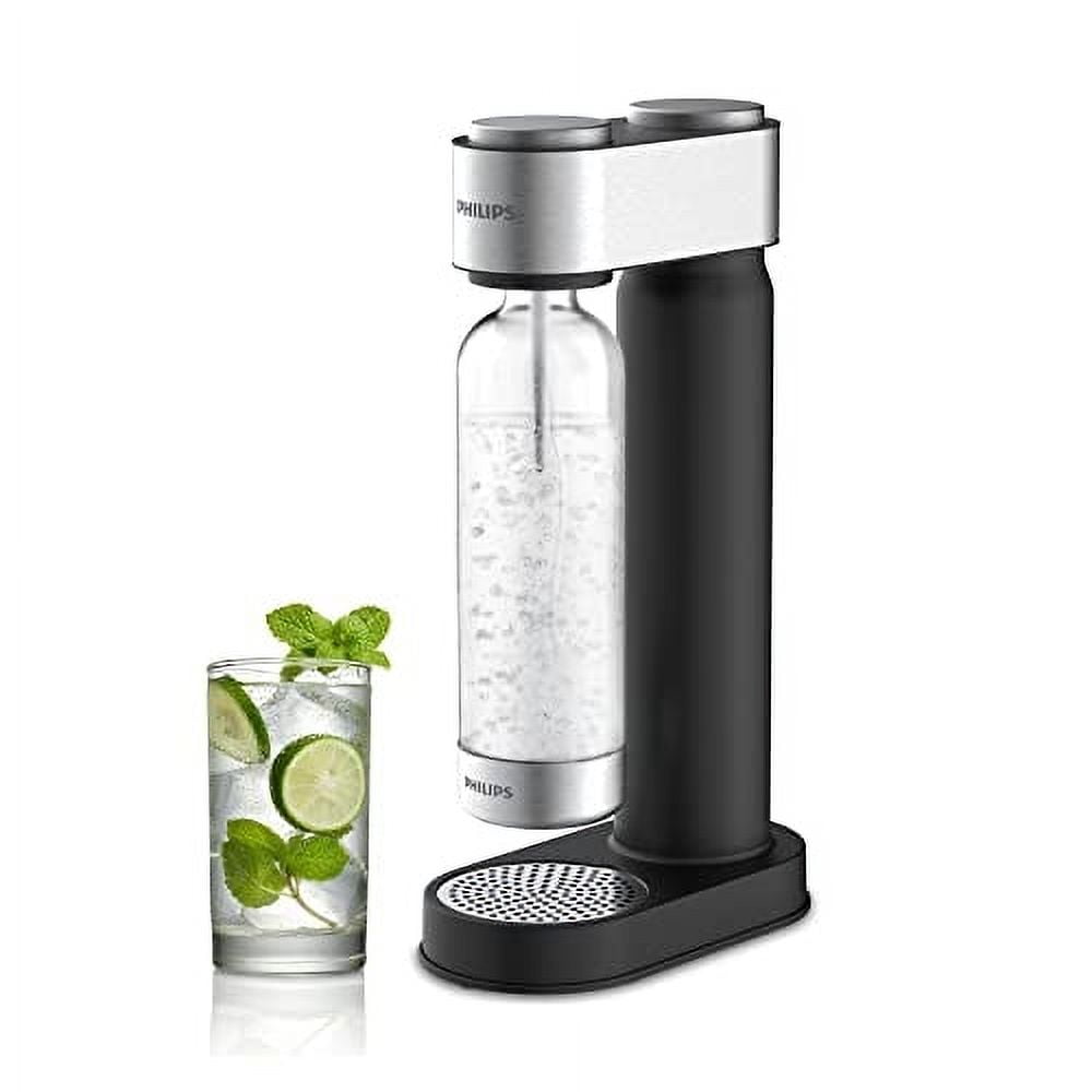 Agua con gas Philips para hacer refrescos con botella de 1 litro y 60 ...