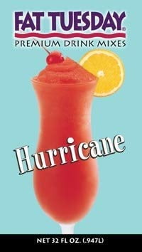 Fat Tuesday Drink Mix Hurricane Daiquiri 32OZ Sold Each - Walmart.com