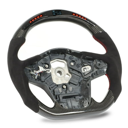 Car Steering Wheel, Simple Installation Steering Wheel With LED Lights ...