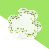 Grace Teaware Shamrock Fine Porcelain Serving Plate Clover Leaf 8.75 ...