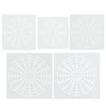 Mandala Dot Painting Stencils 5 Sheets Mandala Dotting Stencil Reusable ...