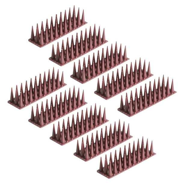 Decodeary 10 Pieces Animal Deterrent Climb Strips Plants Protector ...