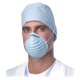 Medline, MIINON27381, Cone-style Face Mask, 50 / Box, Blue - Walmart.com
