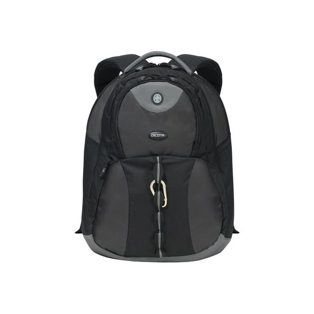 DICOTA Backpack Mission Laptop Bag 15.6" Black. Cushioned notebook ...