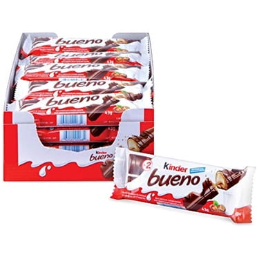 Kinder Bueno Crispy Creamy Chocolate Snack Bars, Milk Chocolate, 1.5 ...