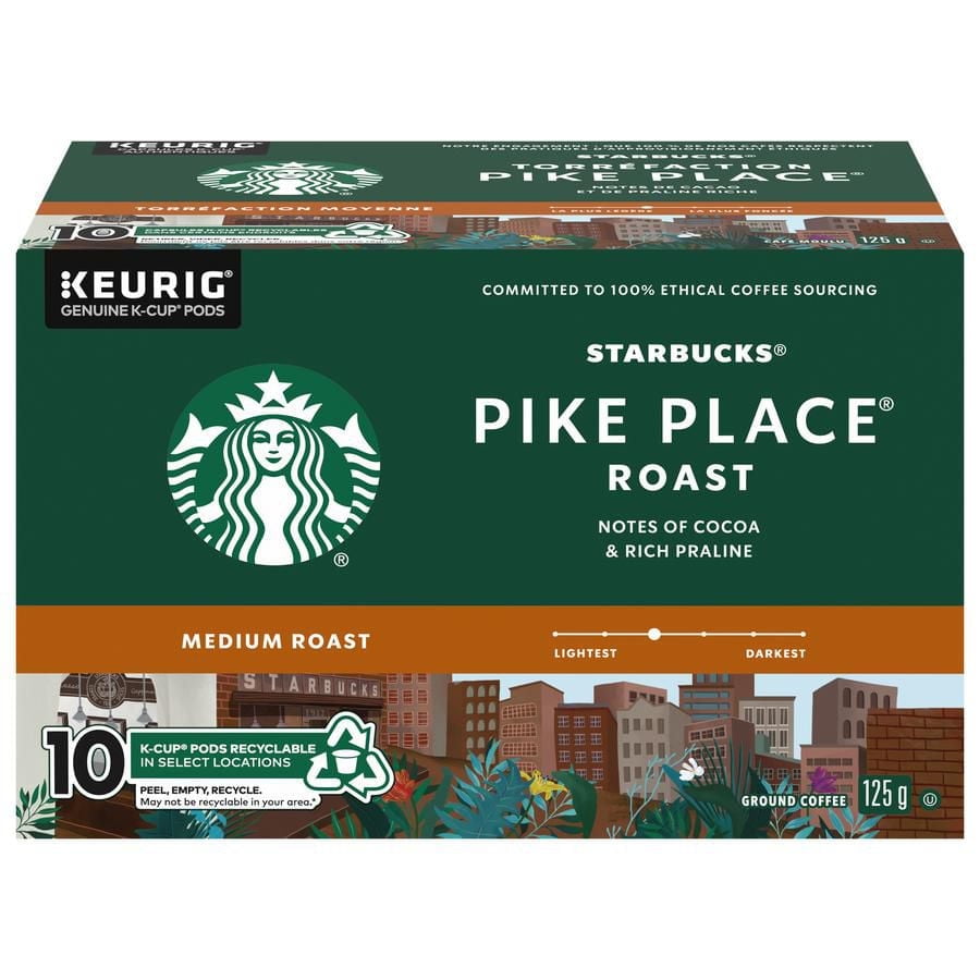 Click here for Starbucks Pike Place Roast Medium Roast Ground Cof... prices