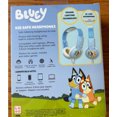 Bluey Kid-Safe Headphones, Volume-Limiting, Built-in Mic, Adjustable ...