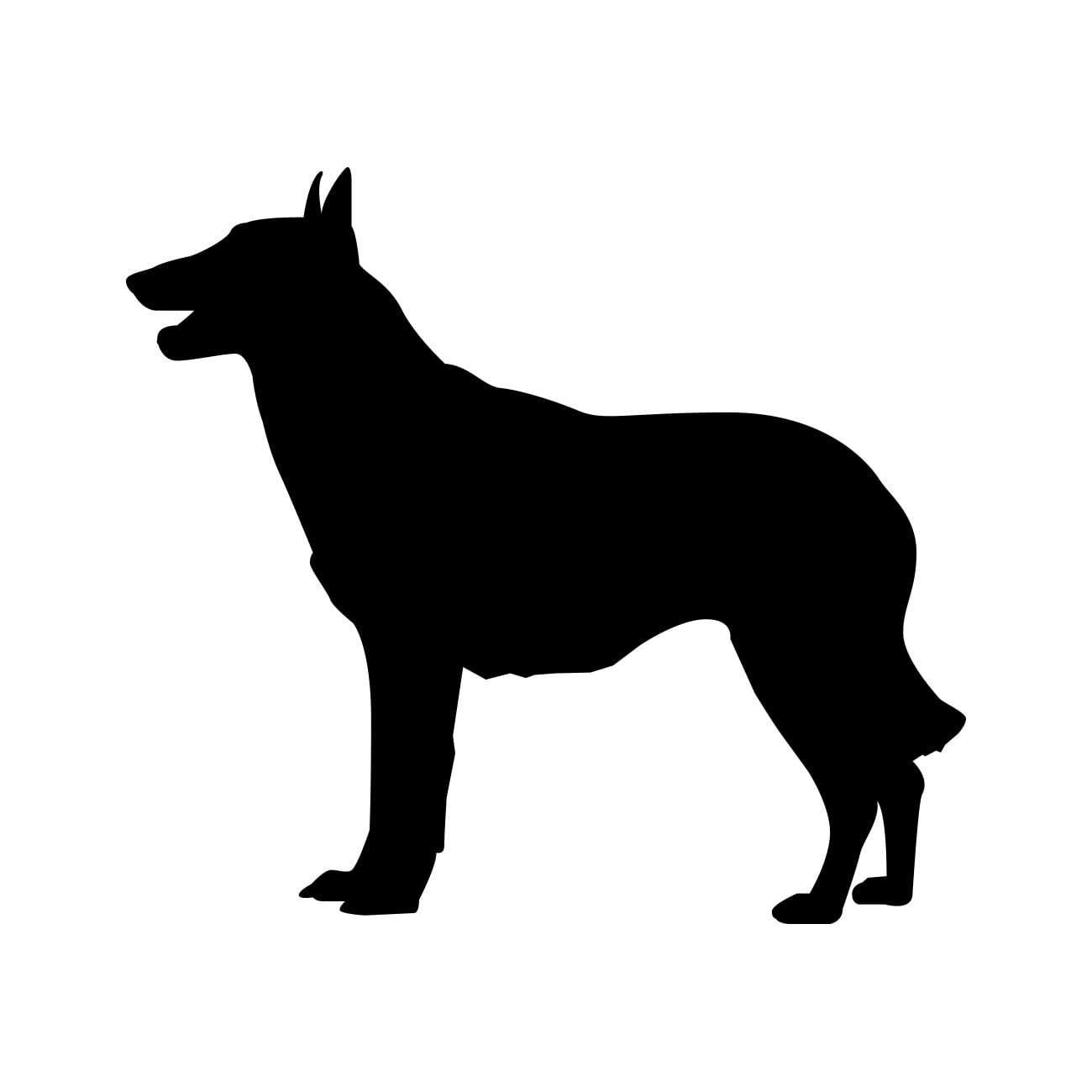 Belgian Malinois Sticker Decal Die Cut - Self Adhesive Vinyl ...