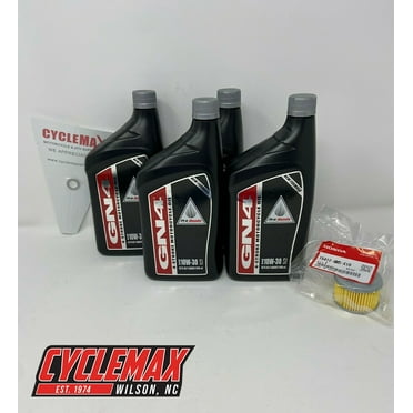 Ski-Doo 779260 Can-Am BRP 5W-40 SAE XPS Synthetic Blend Oil Change Kit ...