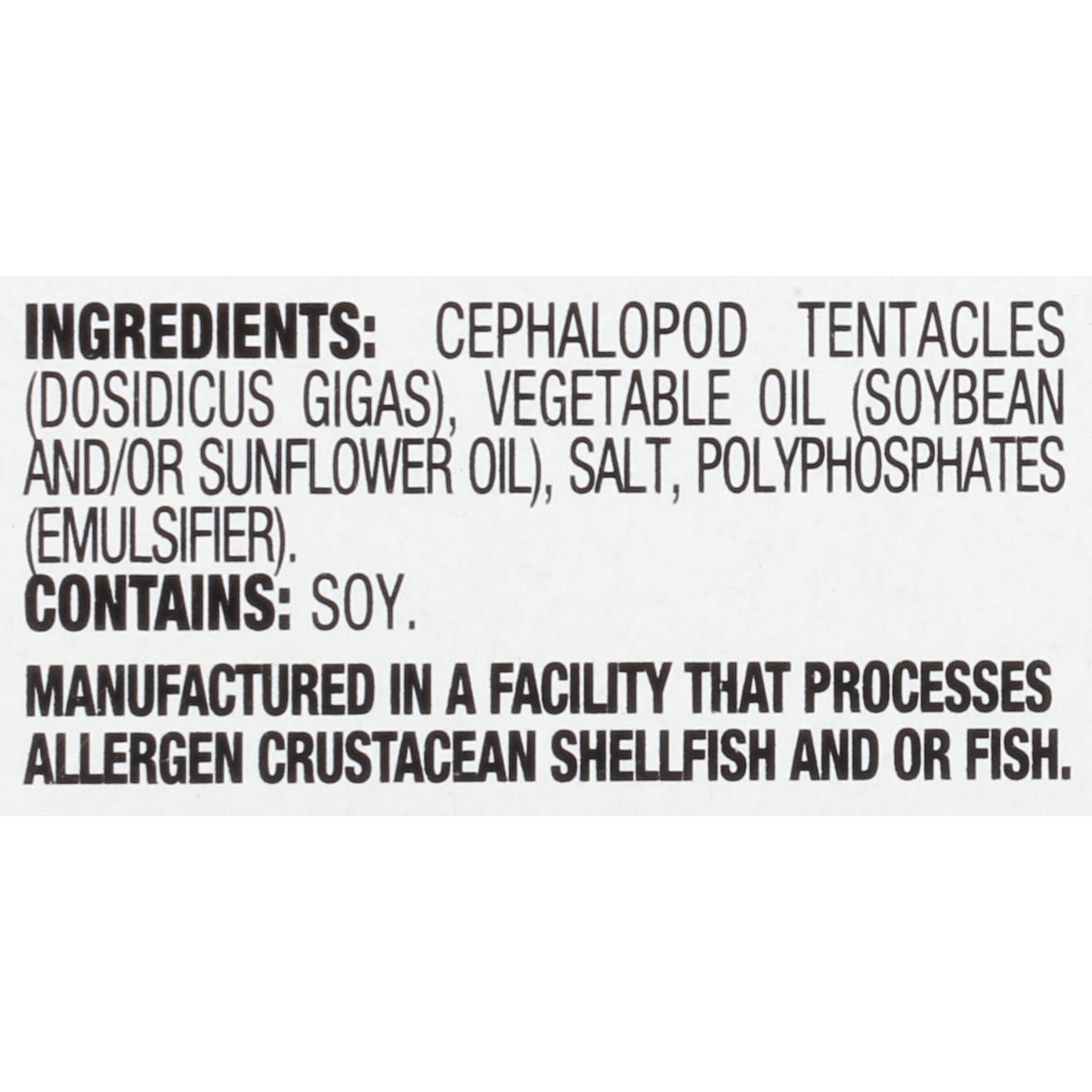 Pampa Gluten Free Giant Calamari in Vegetable Oil, 4 Oz – Beauty ...