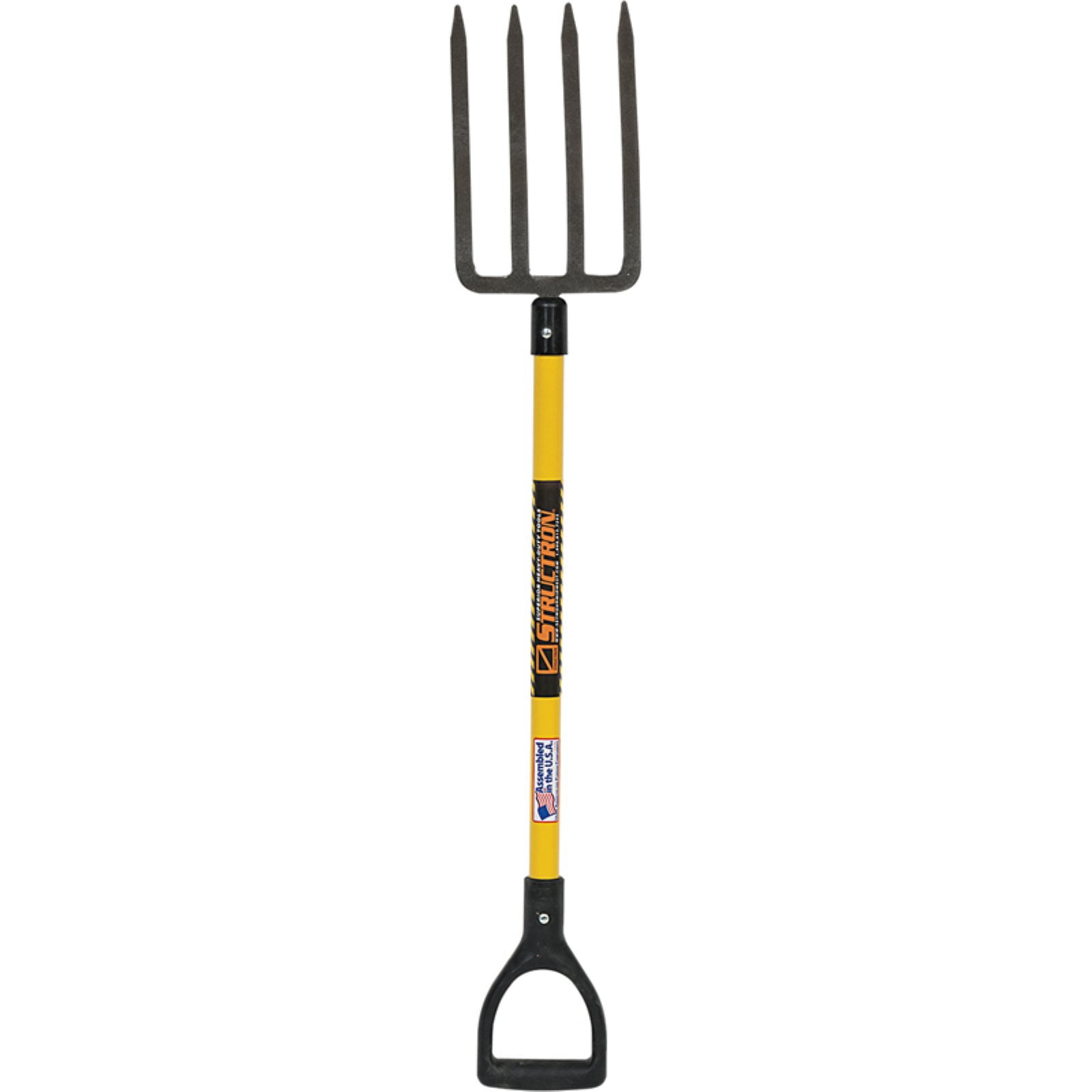 Midwest Rake LLC 49284 4-Tine Spading Fork with 30 in. Fiberglass ...