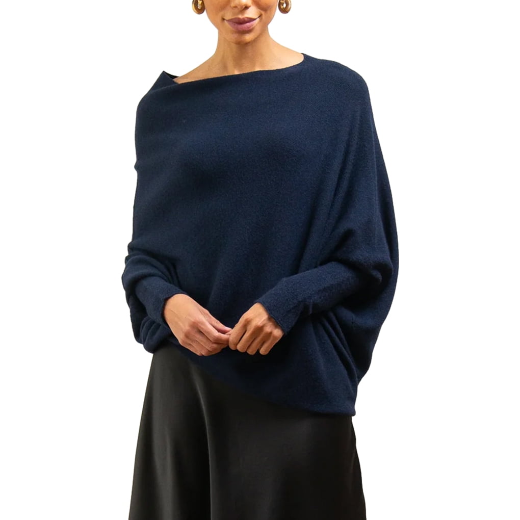 Click here for Zheelen Soft And Cozy Long Batwing Sleeve Sweater... prices