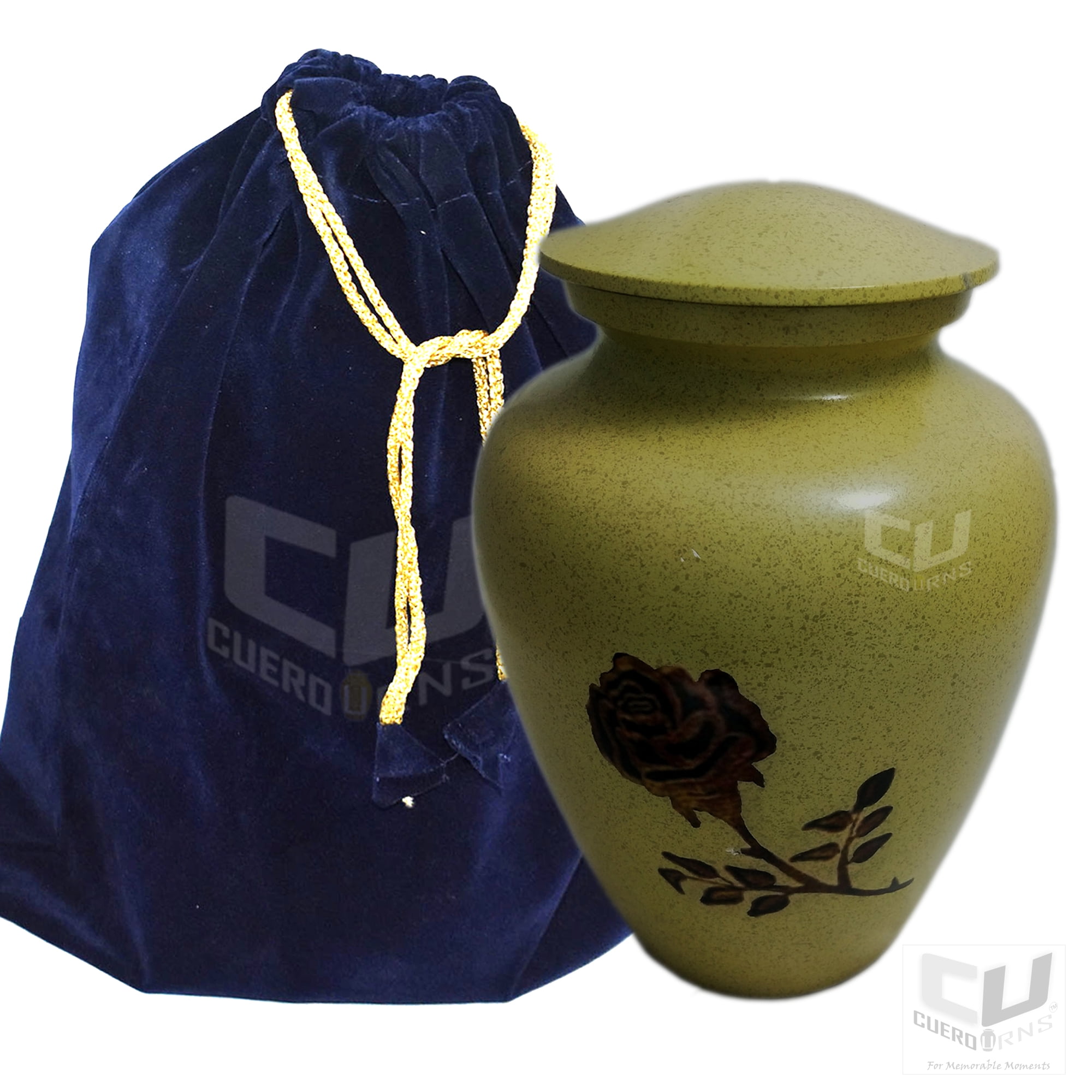 CUERO URNS for Ashes Adult Male Cremation urns for Adult Women Funeral ...