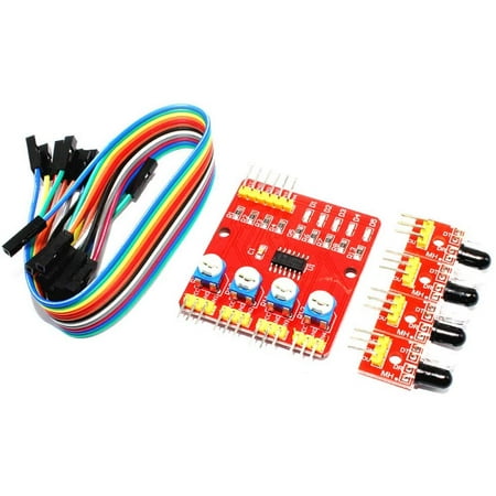 Four-Way Infrared Tracing Module 4 Channel Infrared Tracking Module ...