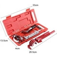 Professional Double Flaring Tool Kit, Heavy Duty Steel Tubing Flaring ...