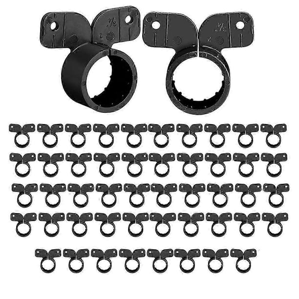 50 Pcs Butterfly Style Suspension Pipe Clamps for PEX 3/4 Inch ...