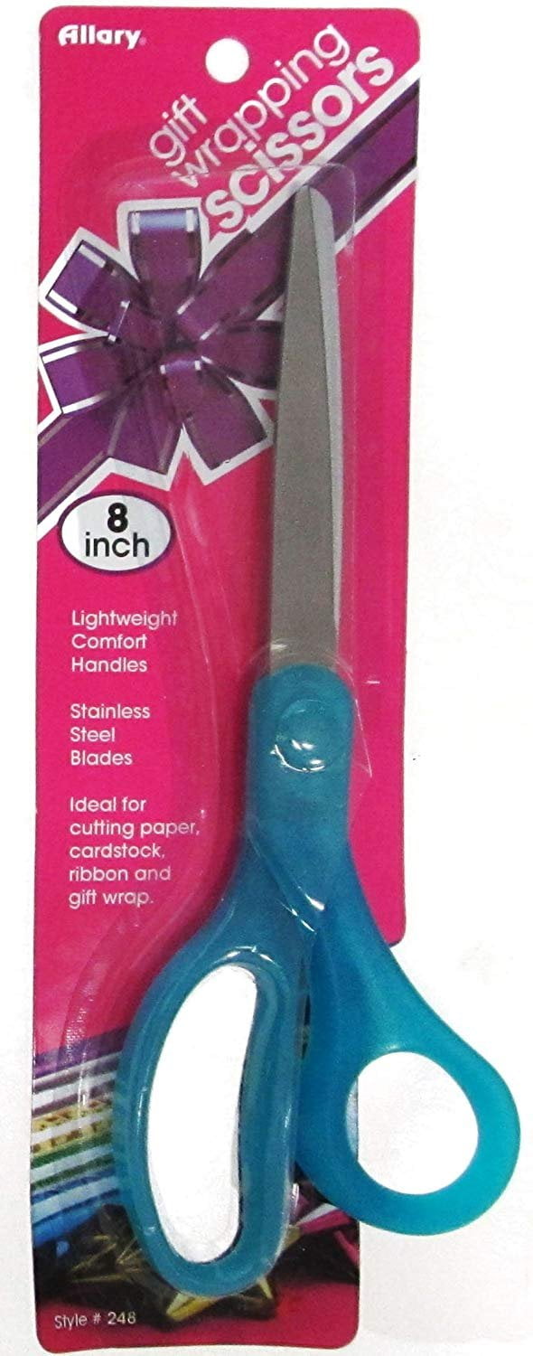 Allary 8 Inch Gift Wrapping Scissors - 1 Pair - #248 - Stainless Steel ...
