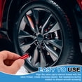 Uxcell Tire Valve Stem Caps, (Red) (6Pcs), Aluminum Alloy Dustproof Air ...