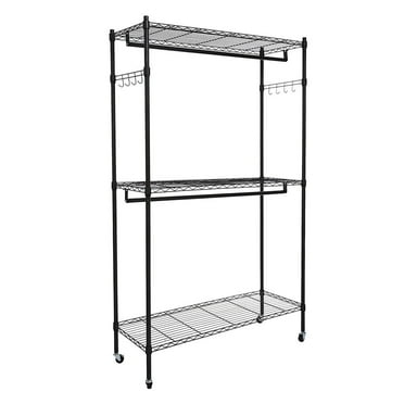 ForHauz Commercial Clothes Garment Rack Single or Double Rail ...
