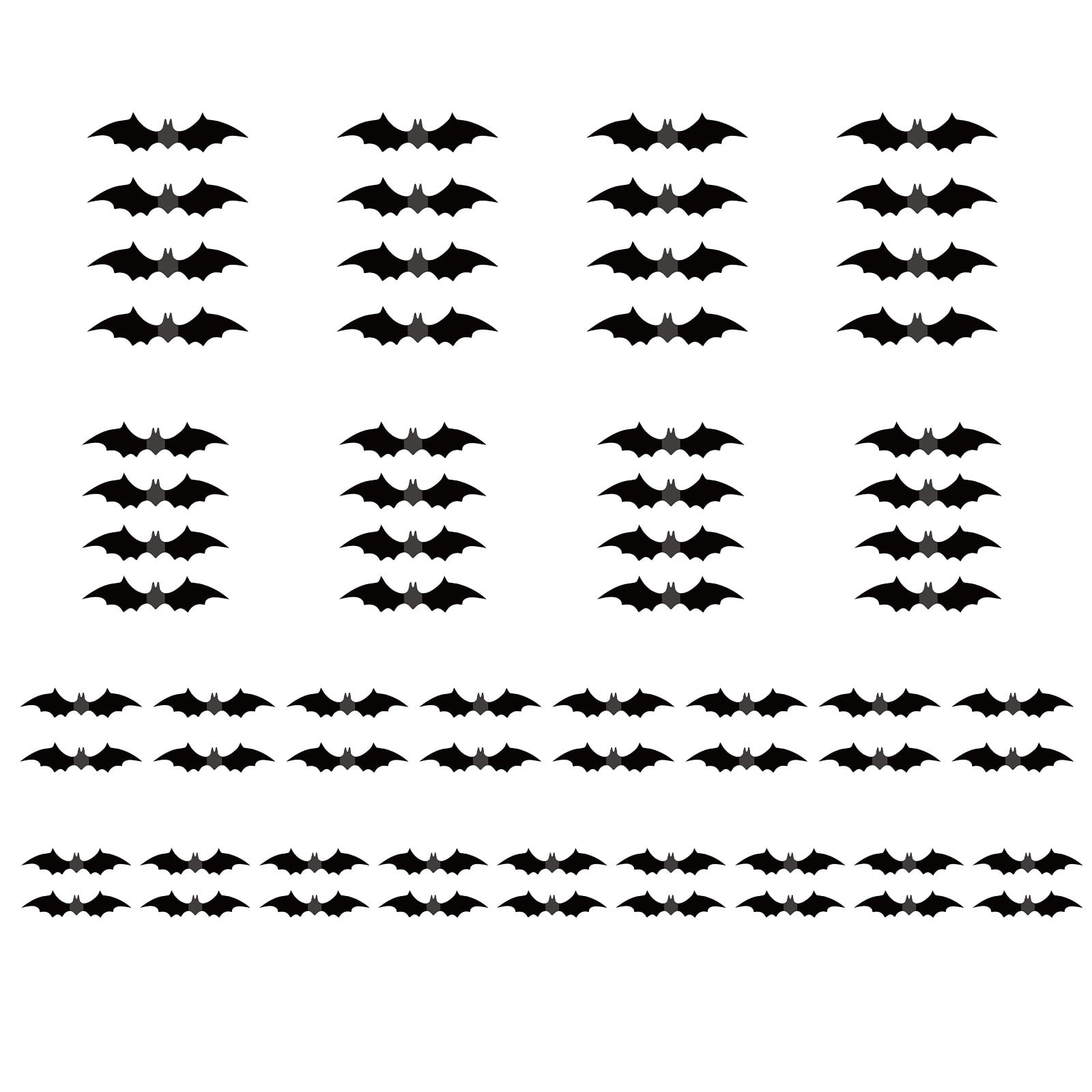 Things For 11 Year Old Girls 56 Pack Halloween 3D Bat Decorations 4 Different Sizes Realistic things-for-11-year-old-girls-56-pack-halloween-3d-bat-decorations-4-different-sizes-realistic
