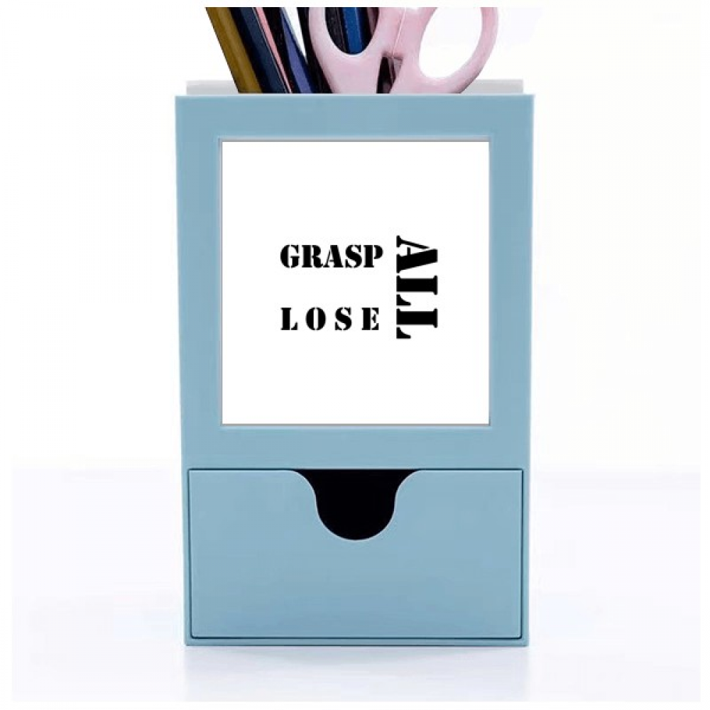 Grasp All Lose All Art Deco Fashion Desk Supplies Organizer Pen Holder Card - Walmart.com