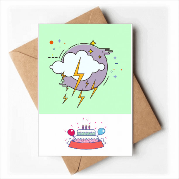 Mignon Climate Expression Happy Birthday Greeting Cards Envelopes Blank ...
