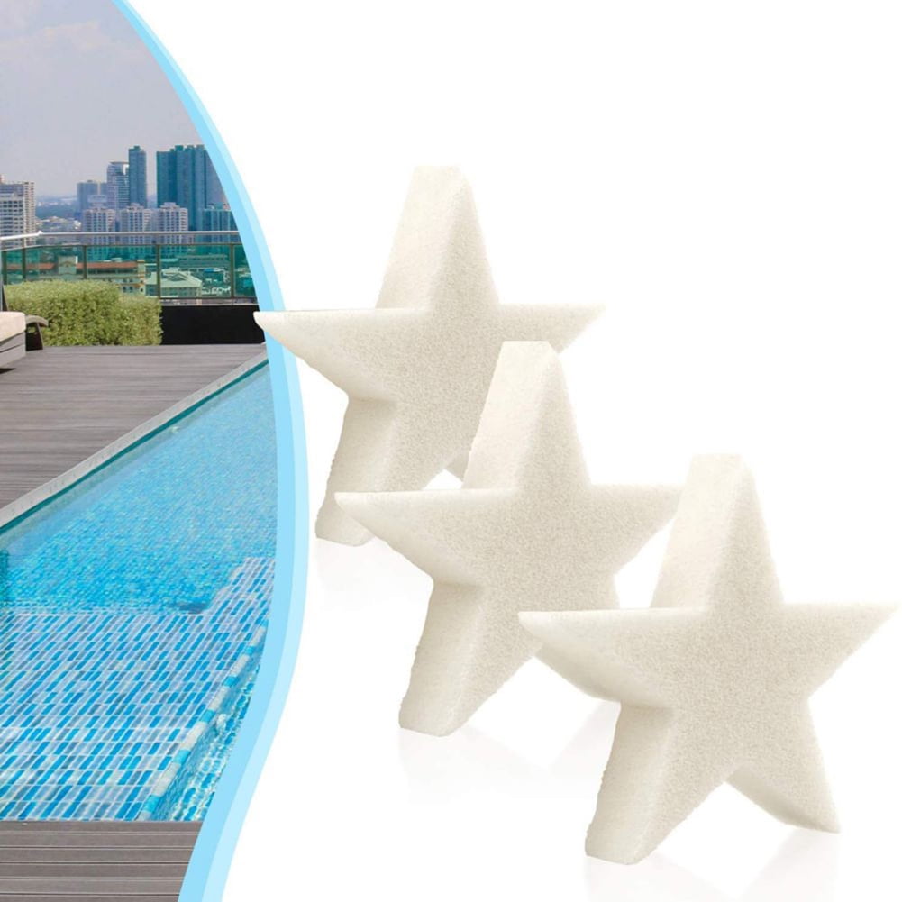 10 Pieces Creamy Oil Absorbing Sponge for Hot Tub Swimming Pool and Spa ...
