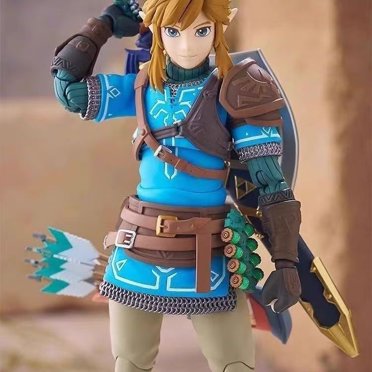 Nintendo's The Legend of Zelda: Deluxe Figma DX Link Action Figure ...