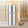 Manual Stainless Steel Nutmeg Grinder Mill Ergonomic Adjustable Nutmeg ...