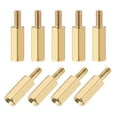 Uxcell Brass M2.5 14mm+6mm Male-Female Hex Standoff 50 Pack - Walmart.com