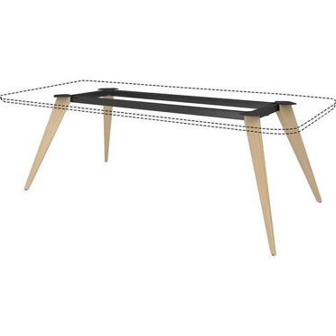 HON Preside Panel Base for Adder Section Slab Base - 28.38" Height ...