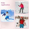 Jtbuh XLY Thick Insulated Ski Mittens for Women, Windproof Gloves with ...