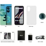 BLU G33 G0893UU 32GB Dual SIM GSM Unlocked Android Smartphone - Black ...